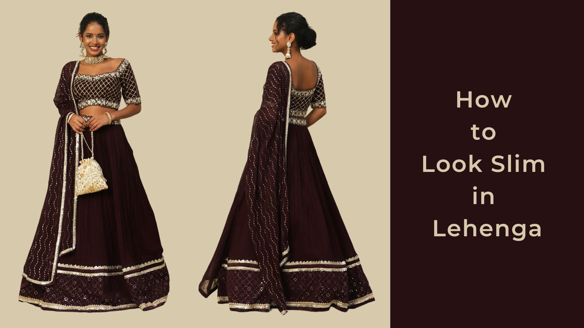 How to Look Slim in Lehenga – PepaBai